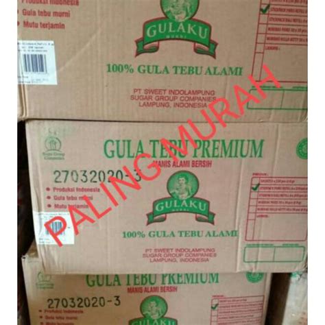 Jual GulaKu Gula Pasir Kg Karton Indonesia Shopee Indonesia