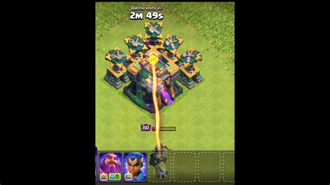 Archer Queen Vs 5 Builder Huttown Hall 14 Short Archerqueen Coc