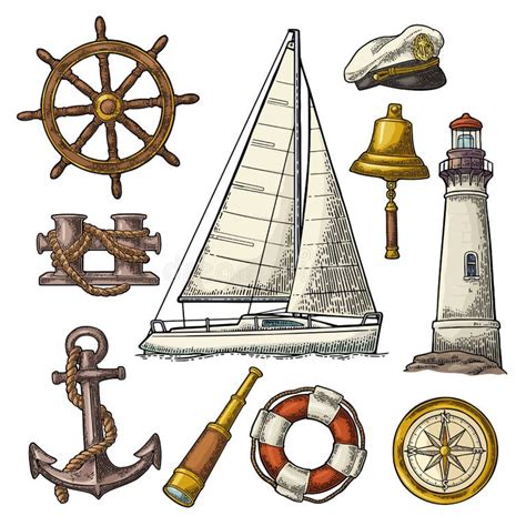 Ship Compass Rose Stock Illustrations 5656 Ship Compass Rose Stock