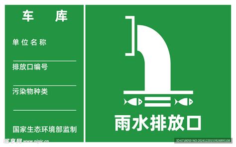 雨水排放口设计图 公共标识标志 标志图标 设计图库 昵图网