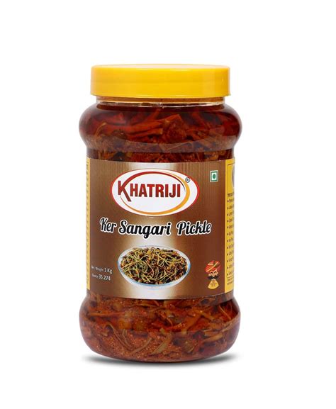 Khatriji Ker Sangri Pickle 1kg Grocery And Gourmet Foods