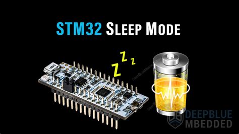 STM32 Deep Sleep Low Power Sleep Mode Wakeup