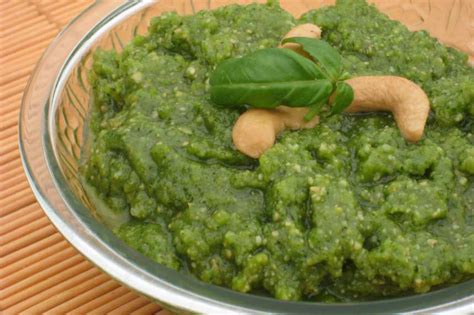 Cashew Basil Pesto Recipe
