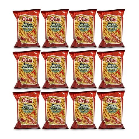Prawn Crackers Spicy Flavor 60g Pack Of 10
