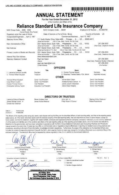 Life Insurance Policy Document