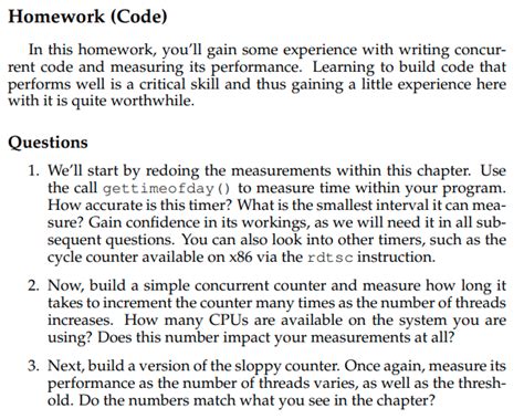 Homework Code In This Homework Youll Gain Some