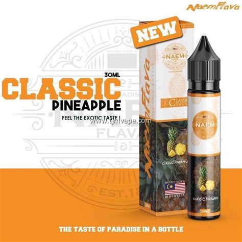 Naem Flava Htpc Classic Pineapple 30ml 18mg 22mg