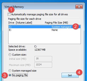 How To Change Pagefile Size And Location In Windows Make Tech Easier