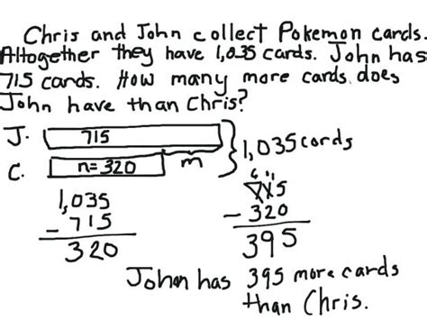 Tape Diagram Addition