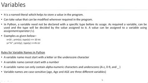 Chapter 3 Datatypes Part 2 Youtube