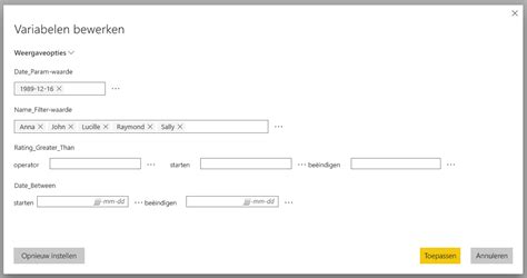 Sap Variabelen Bewerken In Power Bi Power Bi Microsoft Learn
