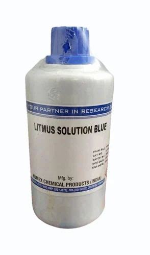 Litmus Blue Solution 20 Mm At ₹ 110 Pack In Ghaziabad Id 2853061084297
