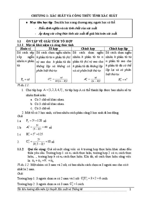 Doc Xac Suat Va Thong Ke Toan L2 Hoang Khen