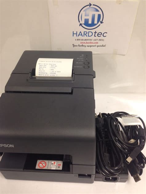 Epson Tmh6000iv Validation And Receipt Printer Usb Interface M253a Hard Tec