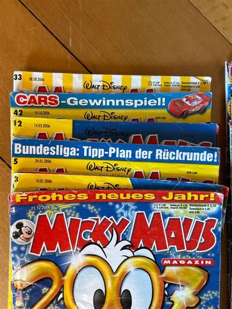 Walt Disney Micky Maus Hefte Jahrgang 2006 2008 Kaufen Auf Ricardo