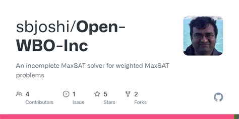 Github Sbjoshiopen Wbo Inc An Incomplete Maxsat Solver For Weighted