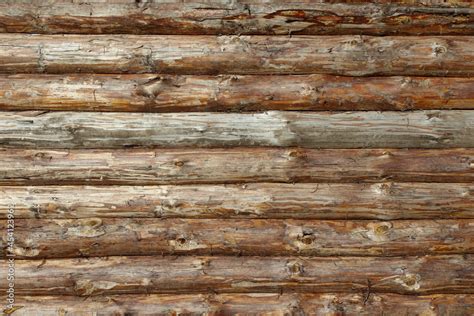 Log Cabin Wall Texture Seamless