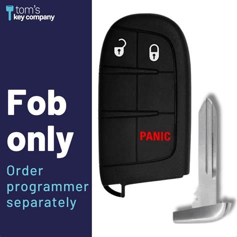 Chrysler Dodge And Jeep 3 Button Smart Key Fob For Select Vehicles Cdsk E3z0sk 3b Fob Toms