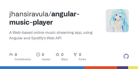 Github Jhansiravulaangular Music Player A Web Based Online Music