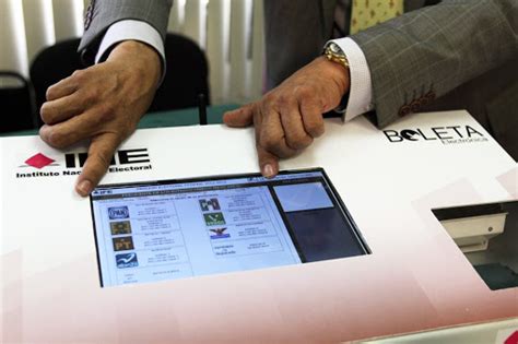 Elecciones2021 INE aprueba voto electrónico para mexicanos en el