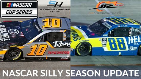 NASCAR Silly Season Update Stewart Haas Racing Leaving Ford JR