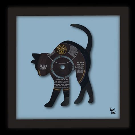 Honky Cat Elton John 1972 Kenny Deane Vinyl Art