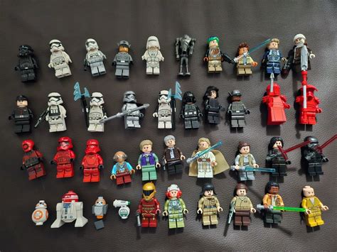 【目立った傷や汚れなし】レゴ純正品 レゴスターウォーズ ミニフィグ 大量 エピソード789メイン Legoの落札情報詳細 ヤフオク落札