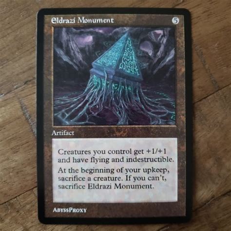 Eldrazi Monument A Mtg Abyss Proxy Shop Enhance Your Commander And Edh Decks With Mtg Proxies