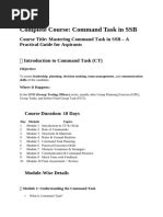 Cit Training Outline For Army Personnel Pdf