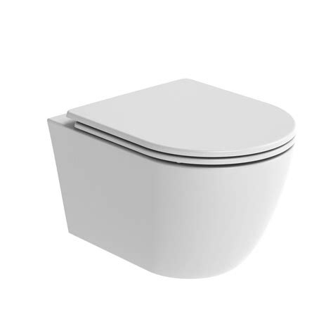 Tavistock Bathrooms Compass Round Wall Hung Wc