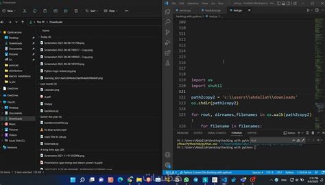 إنشاء سكريبت بلغة Python لتنفيذ المهام خمسات