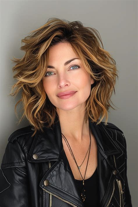 35 Stylish Shag Hairstyles For Women Over 50 That Will Freshen Up You