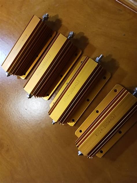 Rx24 200w Aluminum Casing Wire Wound Resistor 8ohm 8r High Reverb Rx24 200w Aluminum Casing Wire Wound Resistor 8ohm 8r High Reverb