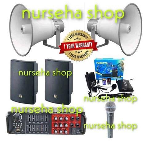 Jual Paket Sound System Masjid Siap Pak Paket Toa Mushola Original Di