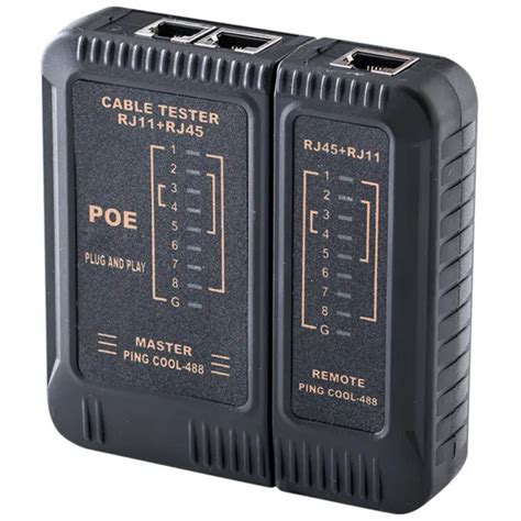 OUTIL DE TEST de câble Ethernet RJ45 RJ11 LAN Wire Telephone Cable