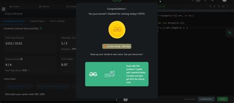 Problemoftheday Codingchallenge Geeksforgeek Java Gfg160 Syed Affan
