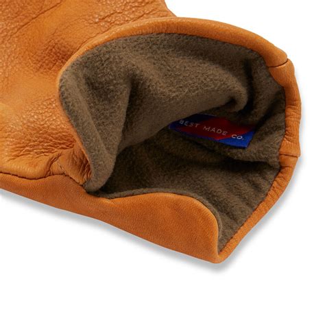 Best Made Deerskin Lined Roper Gloves Duluth Trading Company