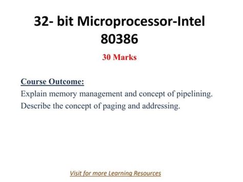 Introduction To 80386 Microprocessor Pdf Computer Peripherals