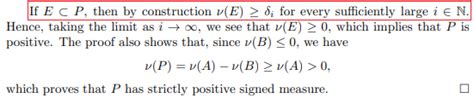 Measure Theory A Detail On A Proof Of A Lemma To The Hahn