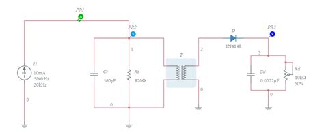 Fm Slope Detector Multisim Live