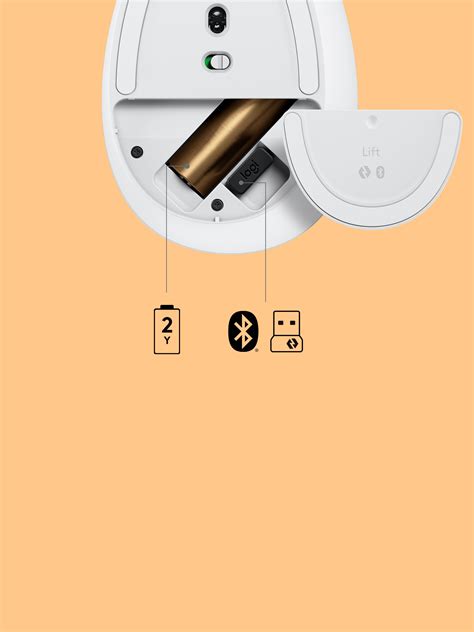 Logitech Lift Vertical Ergonomic Mouse Vertical Mouse Bluetooth Ghz Graphite