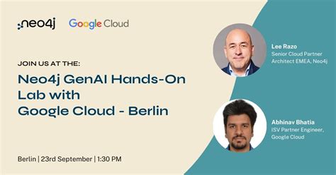 Thorsten Urban On Linkedin Goggle And Neo4j Is Running A Genai