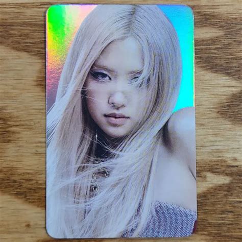 ROSE OFFICIAL PHOTOCARD BlackPink Born Pink World Tour Seoul MD