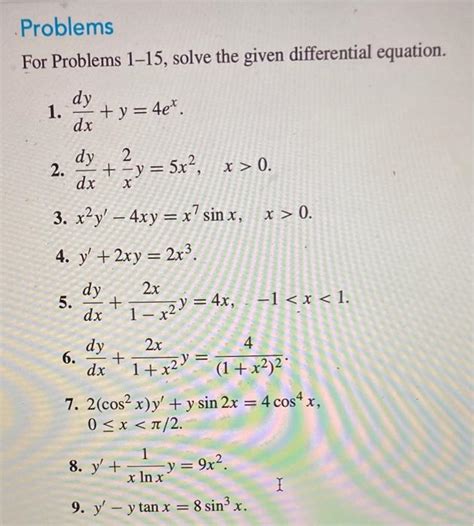 Solved Diff Eq And Linear Algebra 9 Only Answer Should Be