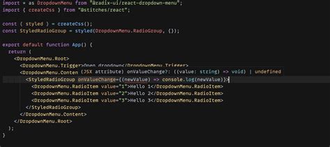Typescript Error With A Function Prop · Issue 471 · Stitchesjsstitches · Github