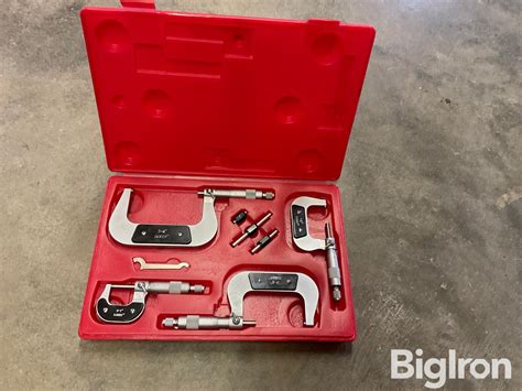 Micrometer Set Bigiron Auctions