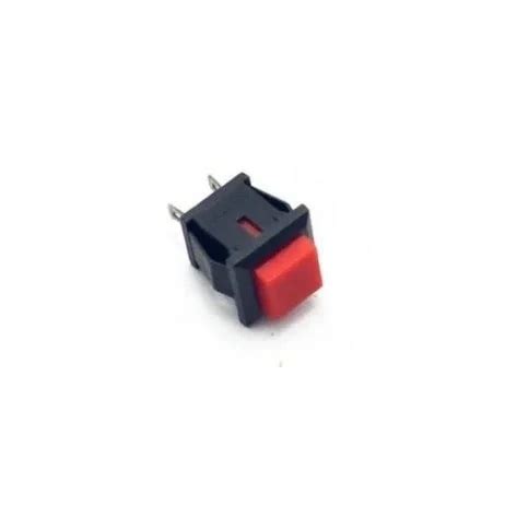 Red DS PIN ON OFF Self Reset Square Push Button SwitchNO Press Break Buy Online
