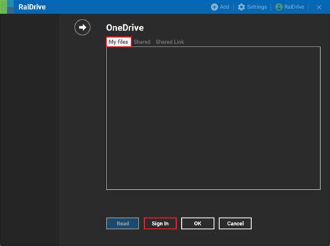 Onedrive Raidrive Gui
