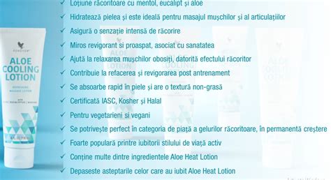 A Aparut Aloe Cooling Lotion In Romania Produse Aloe Vera De La