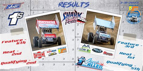 Devils Bowl Speedway Texas Outlaw Nationals Night 1 Shark Racing